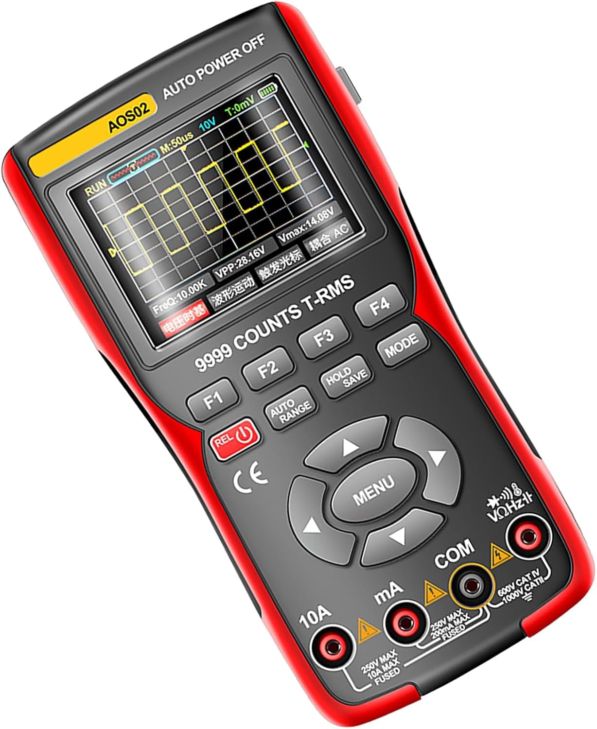 Integrated Oscilloscope Multimeter With Long Lasting Battery Color ...