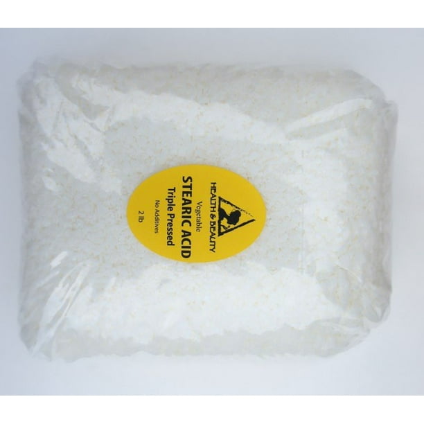 Stearic acid vegetable triple pressed pastilles beards 100% pure 32 oz ...