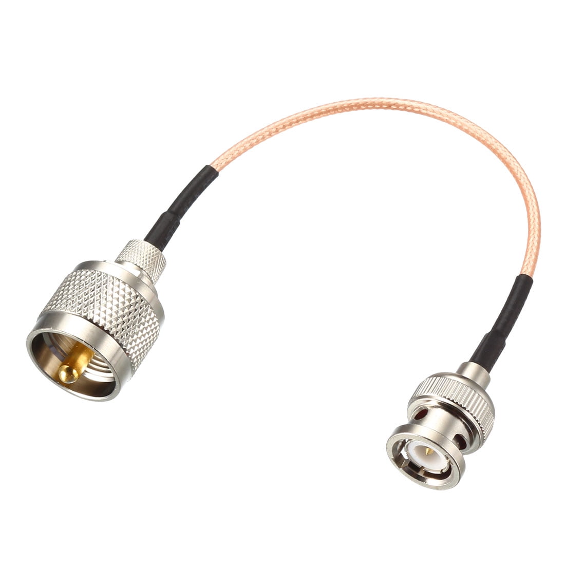 Uxcell UHF () Male to BNC Male Antenna Radio Cable RG316 Coax Cable 0.5 ...