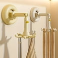2Pc Cartoon Duck Suction Cup Hook Six-Claw Rack 360° Dual- Rotating No ...