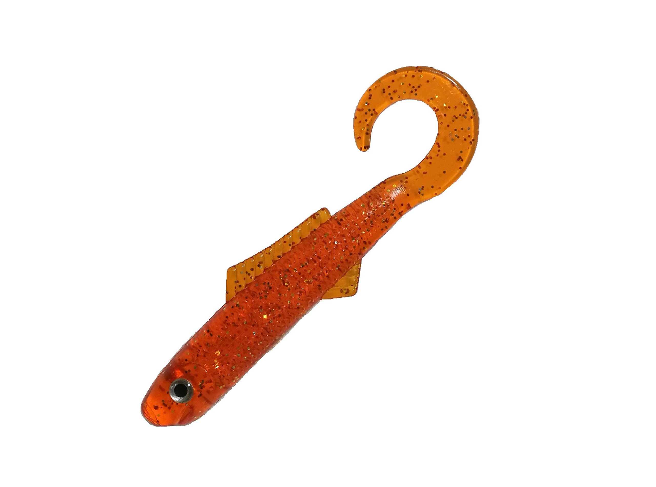 4" Blam Swimbaits - Orange Red - 50 Pieces - Walmart.com