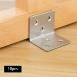 10Pcs Corner , Stainless Steel Fasteners Connector Protector, Fixing ...