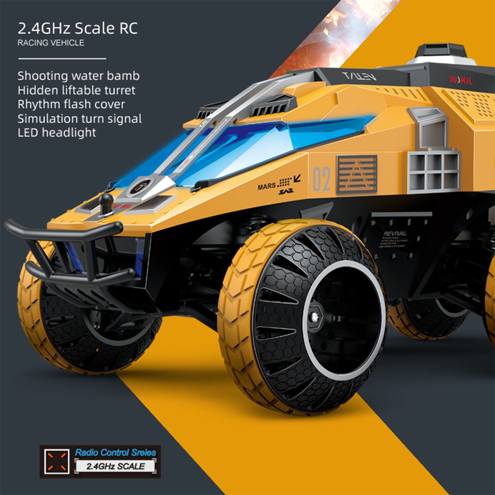 Remote Control Mars Rover Model