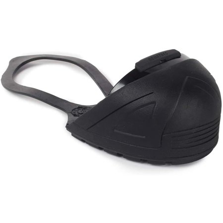 Oshatoes, All Black Steel Toe Cap Safety Overshoe with Rubber Back ...