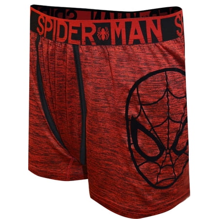 Marvel Men's Spider-Man Boxer Briefs, red, XXL | Walmart Canada