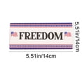 4th of July Decorations Patriotic Memorial Day Tabletop Wooden ...