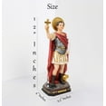 Saint Expeditus Statue | San Expedito | 8, 12 inches | Realistic Resin ...