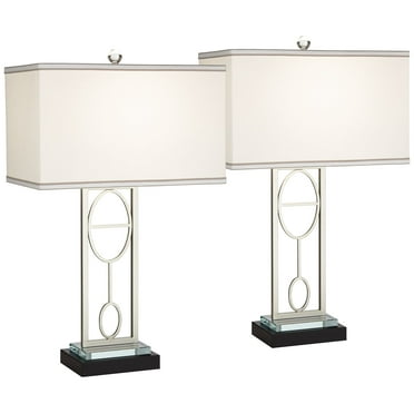360 Lighting Waylon 28" Tall Modern Luxe End Table Lamps Set of 2 ...