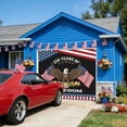 250 Years Anniversary Garage Door Cover,American Flag Eagle ...