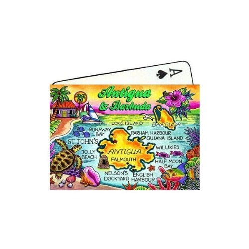 Antigua & Barbuda Map Collectible Souvenir Playing Cards - Walmart.com