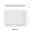 4 Pcs Durable Plastic Laboratory Trays With Acid And Alkali Resistance ...