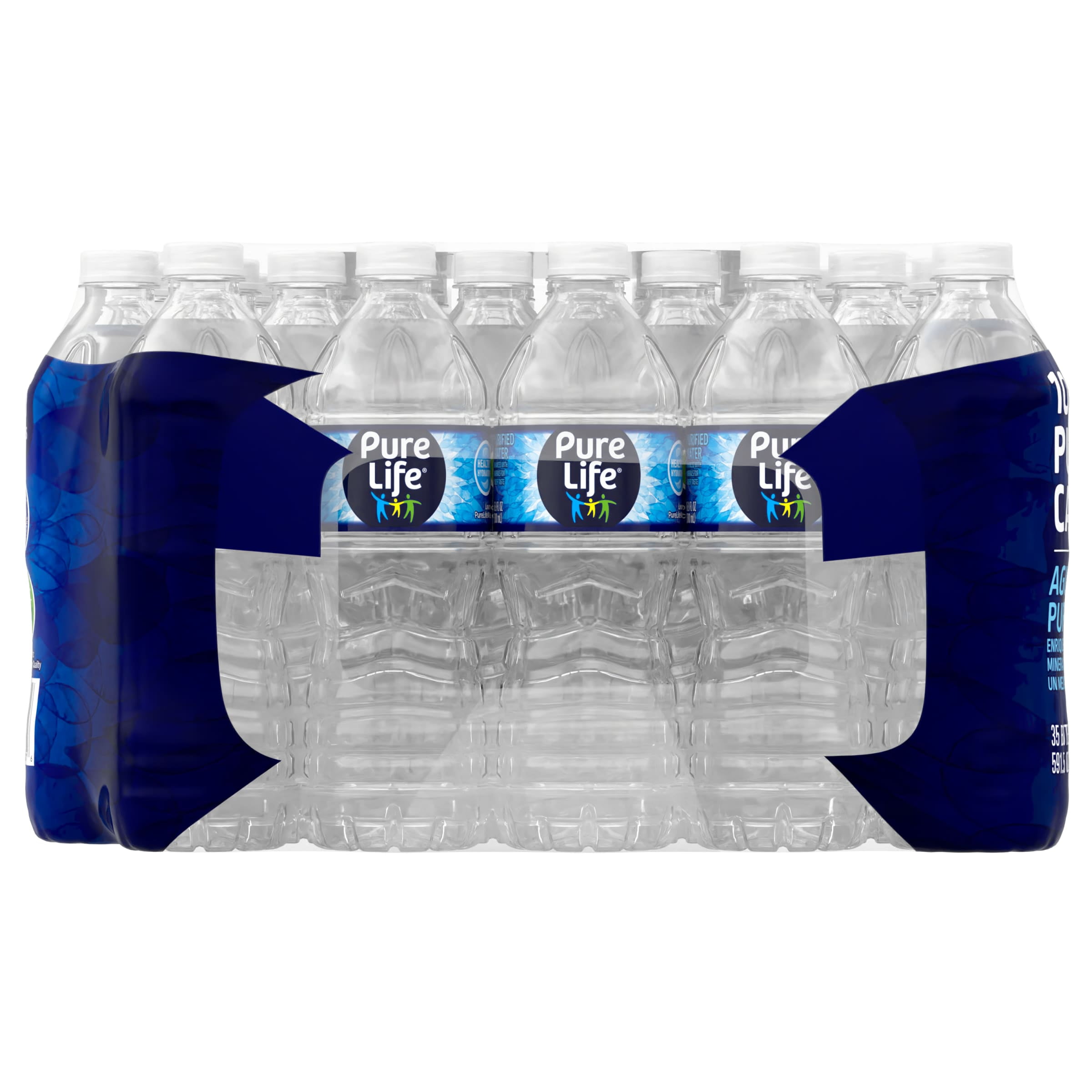 Buy Pure Life Purified Water 16 9 Fl Oz 500 Ml Plastic Bottled