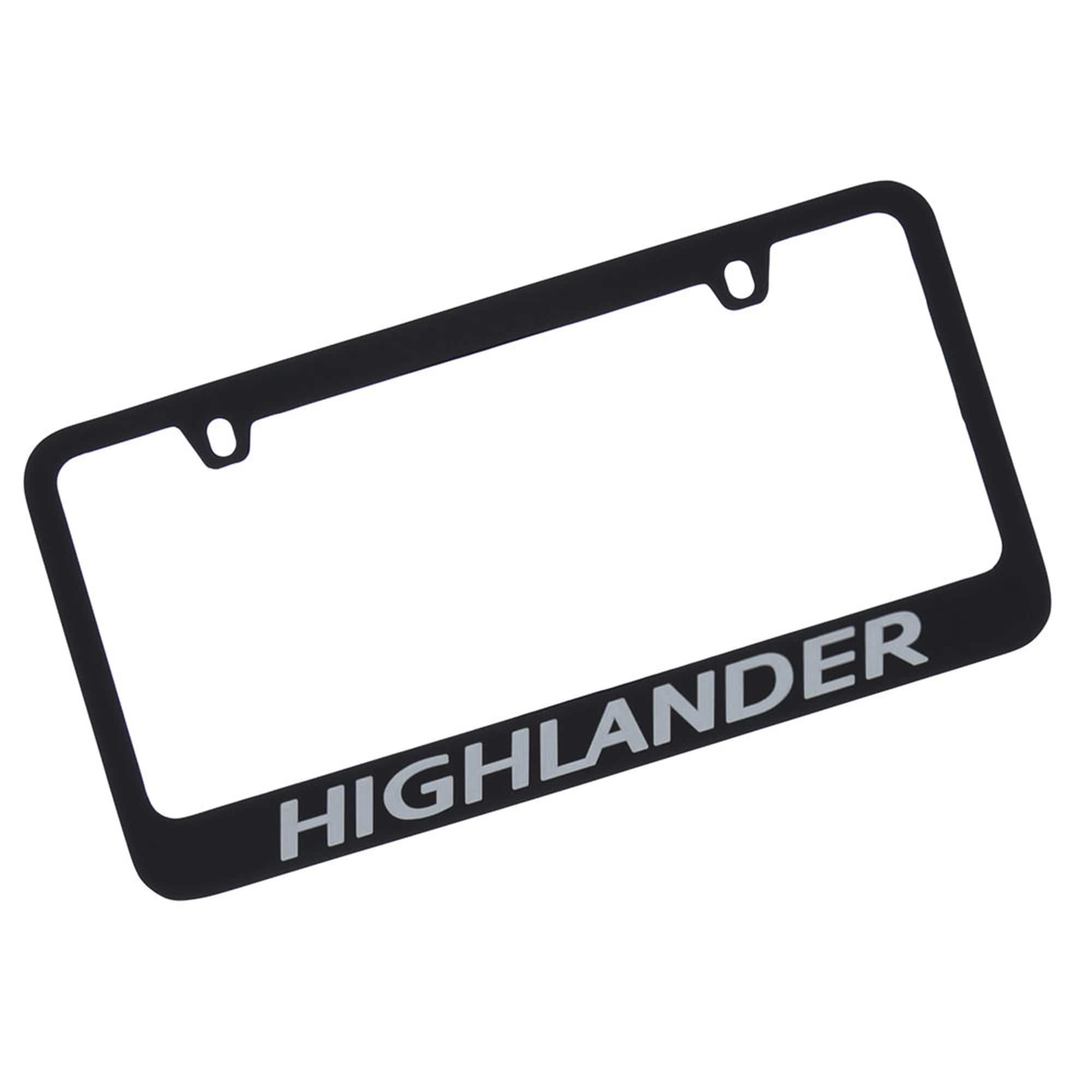 Toyota Highlander Logo License Plate Frame (Black) - Walmart.com