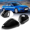 Side Mirror Cover Caps Glossy Black for A5/S5 Sportback with Lane ...