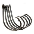 V.I.P. Eagle Claw, Circle Hook, Platinum Black Finish, Size 2/0 ...