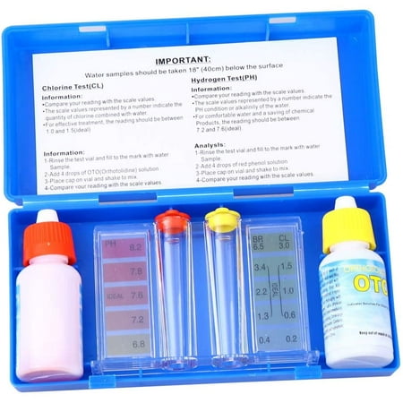 Swimming Pool Accessories 1 Set Pool Test Reagent Spa Water Chemistry ...