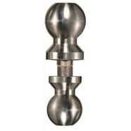 TRIMAX TRZ6AL 6" Premium Aluminum Adjustable Hitch with Dual Hitch Ball ...