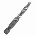 3pcs M6X1.0mm High-Speed Steel 4341 Titanium Plated Composite Tap Drill ...