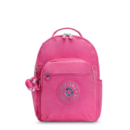 Kipling Seoul Large 15" Laptop Backpack Powerful Pink Shine | Walmart ...
