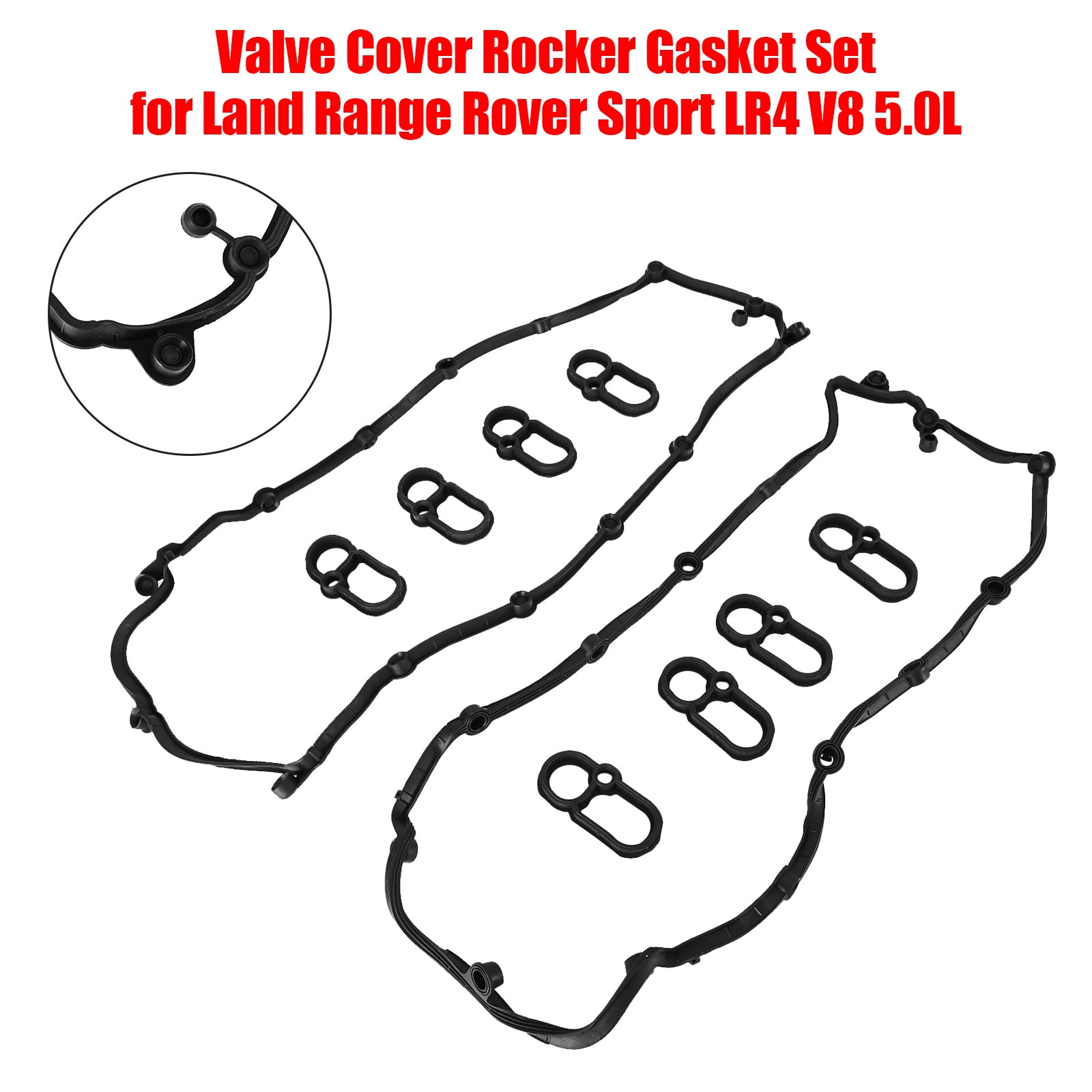 Valve Cover Rocker Gasket Set for Land Range Rover Sport LR4 V8 5.0L ...