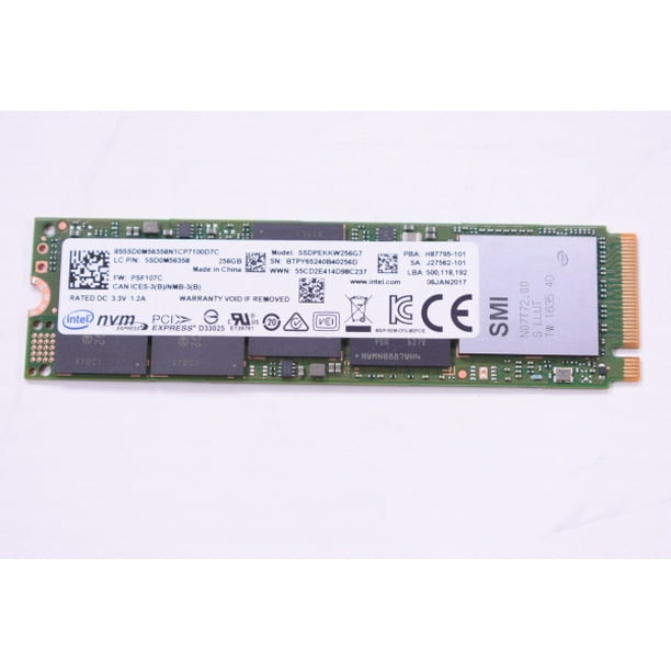 SSDPEKKW256G7 Intel 256gb M.2 Pcie Solid State Drive - Walmart.com ...