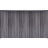 Lorell LLR69595 72 in. Weathered Charcoal Laminate Reception Desk ...
