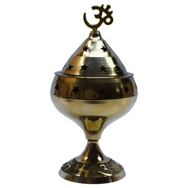 Kalsa Parai Puja Accessory Gifts Pooja Thali Om Gayatri Mantra Brass ...