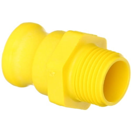 Banjo GHMT075F Polypropylene Cam & Groove Fitting, 3/4" Male Adapter x ...