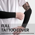 5 Pairs Unisex UPF50 UV Protection Arm Sleeves, Cooling Tattoo Cover ...