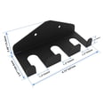 Simple Setups Wall Mounted Barbell Rack Vertical Barbell Holder for ...