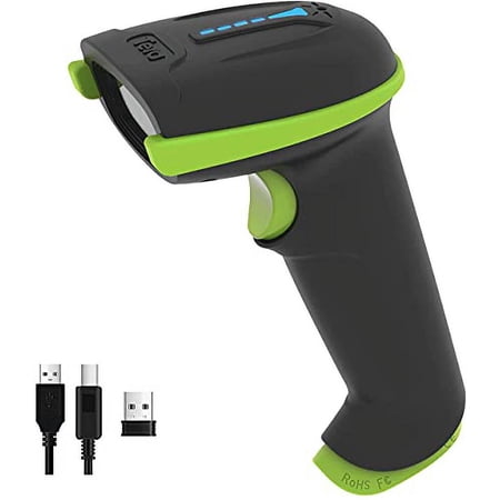 Tera Wireless Barcode Scanner (2.4Ghz Wireless+USB 2.0 Wired ...