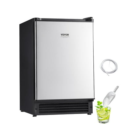 Coolski 15" W Commercial Under Counter Ice Maker Machine, 80 Lbs/Day ...