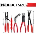 Automotive Electrical Disconnect Pliers Kit 5pc Fuel Line Tool Set Hose ...