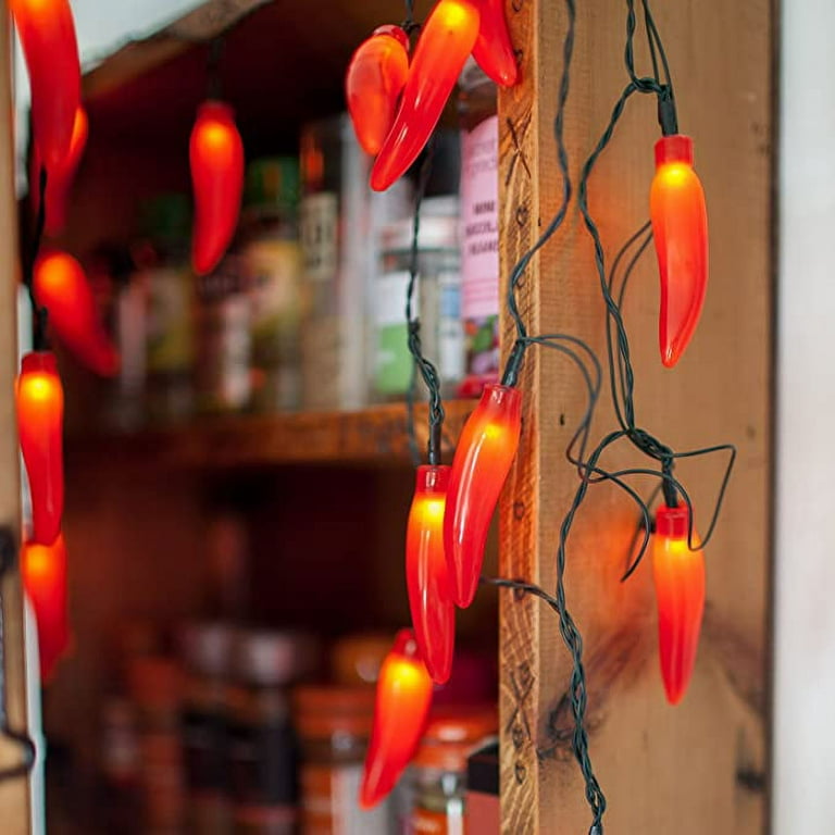 Chili Pepper String Lights | Shelly Lighting