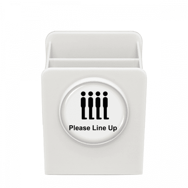 Please Line UP Black Symbol Desk Pencil Holder Cup Pen Organizer ...