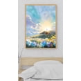 Christian Resurrection Jesus Ascension Sunrise poster Wall Art Decor ...