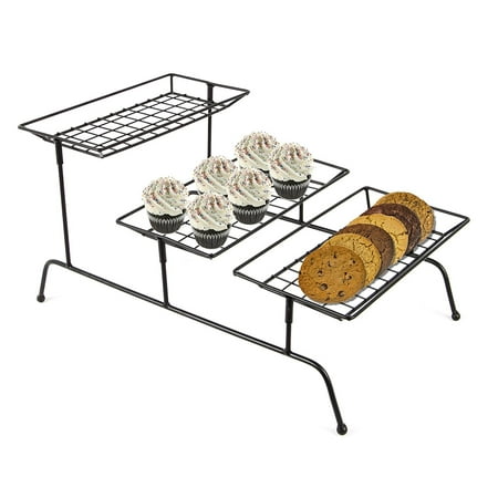JMiles UH-SR265 Three-Tiered Serving Rack - Three Tier Countertop ...