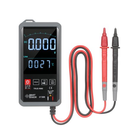 SMART SENSOR ST388 Digital Autoranging LCD Digital Multimeter with ...