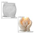 3D Hand Hold Baby Feet Silicone Mold For Epoxy Resin Handmade Soap Baby ...