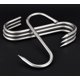4pack 8inch Heavy Duty S-Hooks Stainless Steel Meat Processing Butcher ...