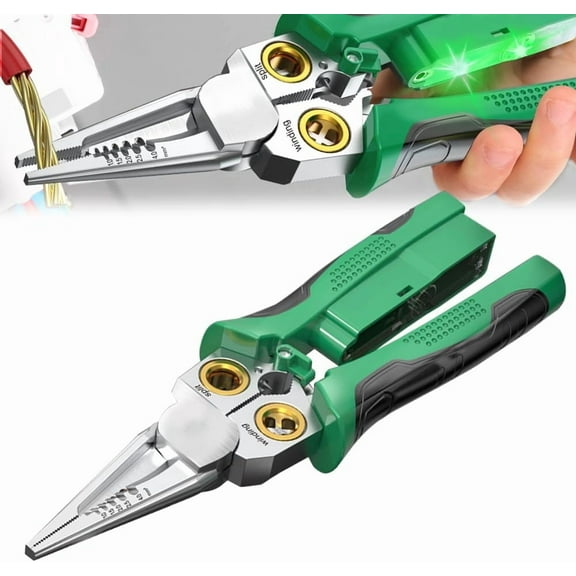 8-In-1 Tool, 8 In 1 Wire Stripper With Voltage Tester, Heavy Duty ...