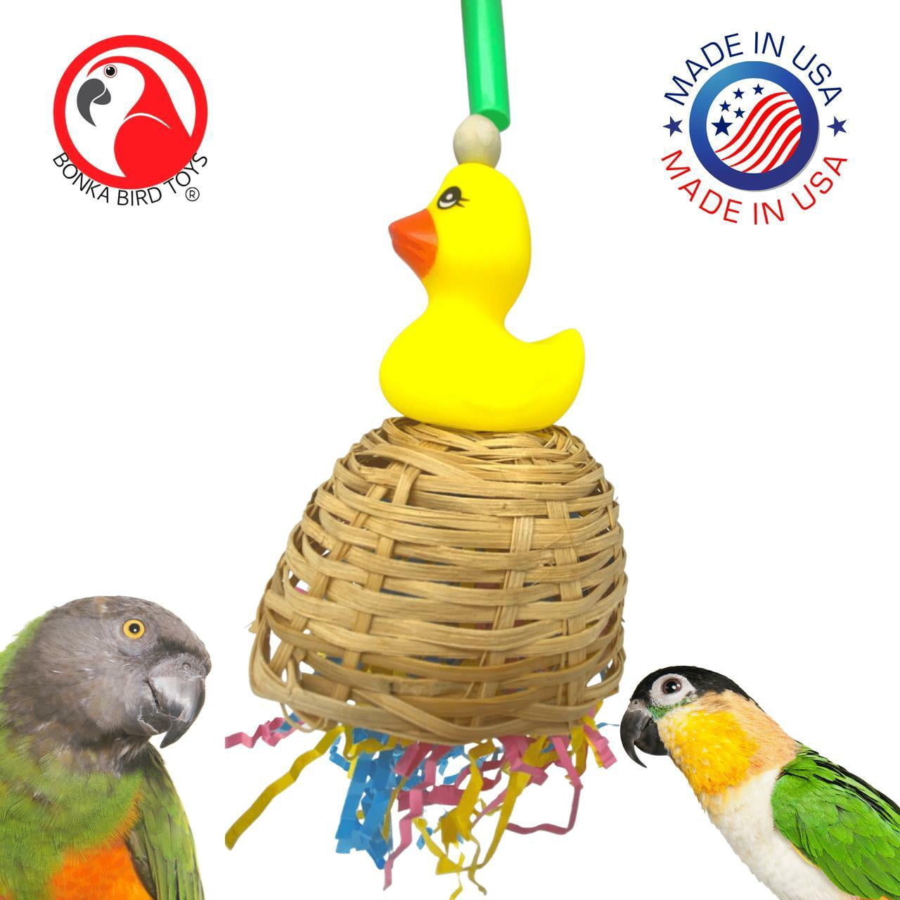Bonka Bird Toys 3563 Dress Rubber Duck - Walmart.com