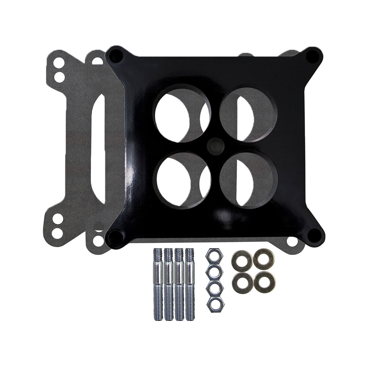 Phenolic Ported Carburetor Spacer Kit 1" 1 11/16" Ports W/ Gaskets ...