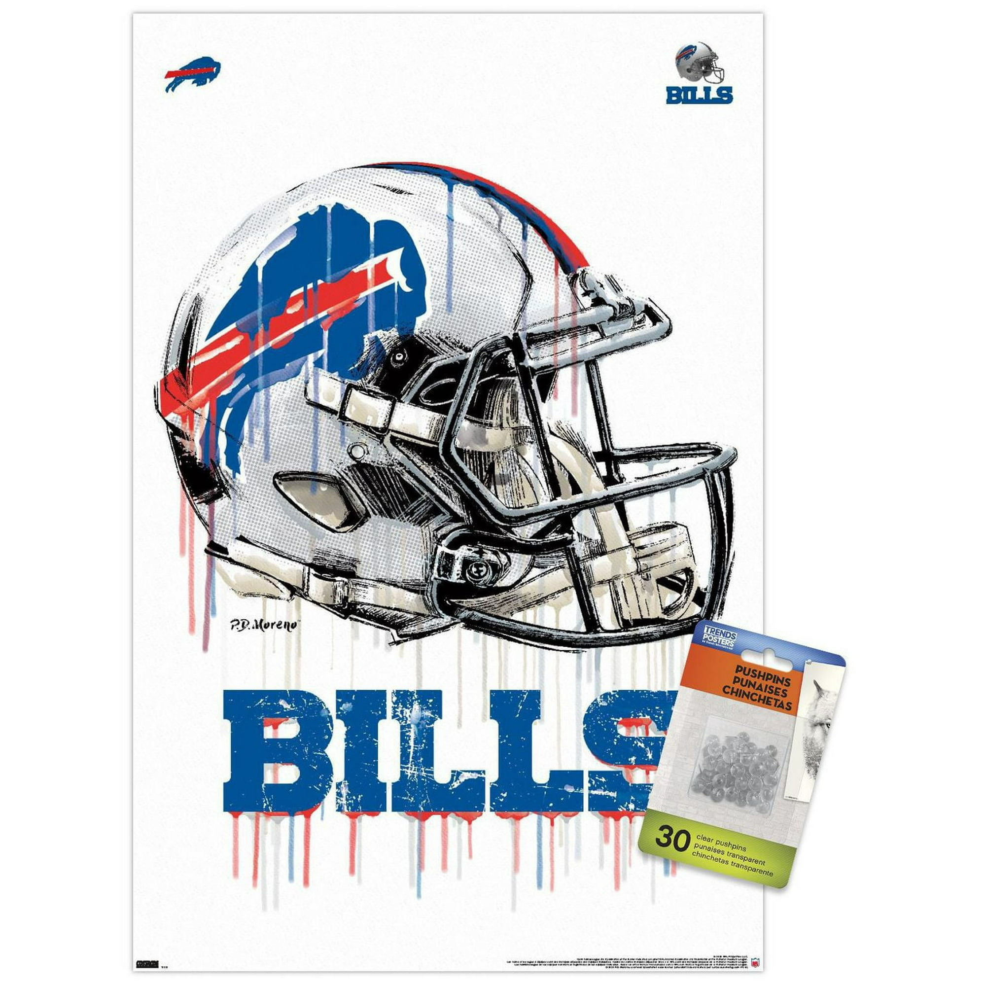 Click here for Trends International Nfl Buffalo Bills - Drip Helm... prices