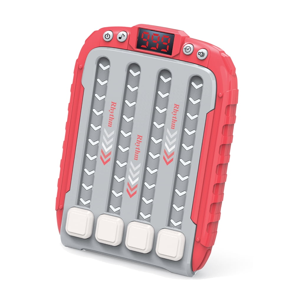 Interactive Handheld Rhythm Game Machine Educational Music Toy () Red ...