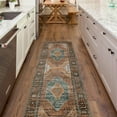 KUETH Area Rug - 2'x5' Machine Washable Runner Rugs, Non-Slip Vintage ...