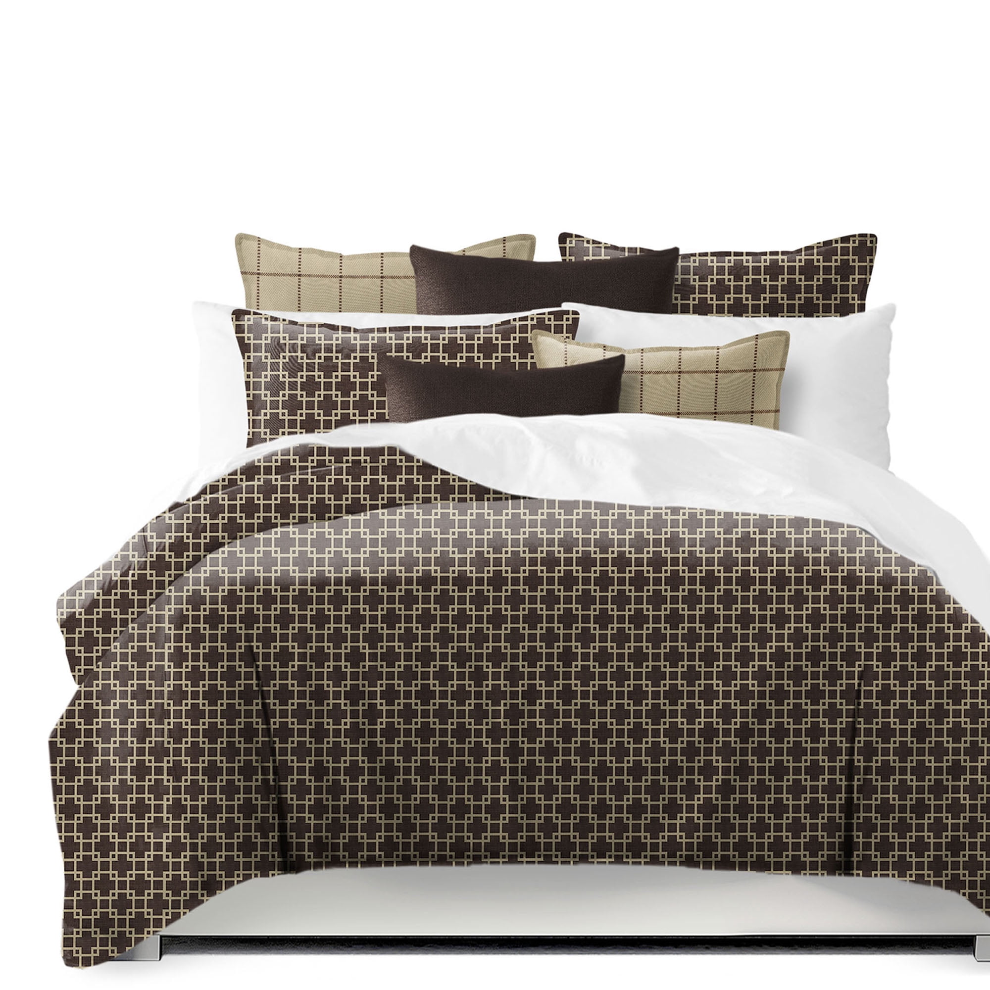 Fendine Chocolate Comforter Set Twin - Walmart.com