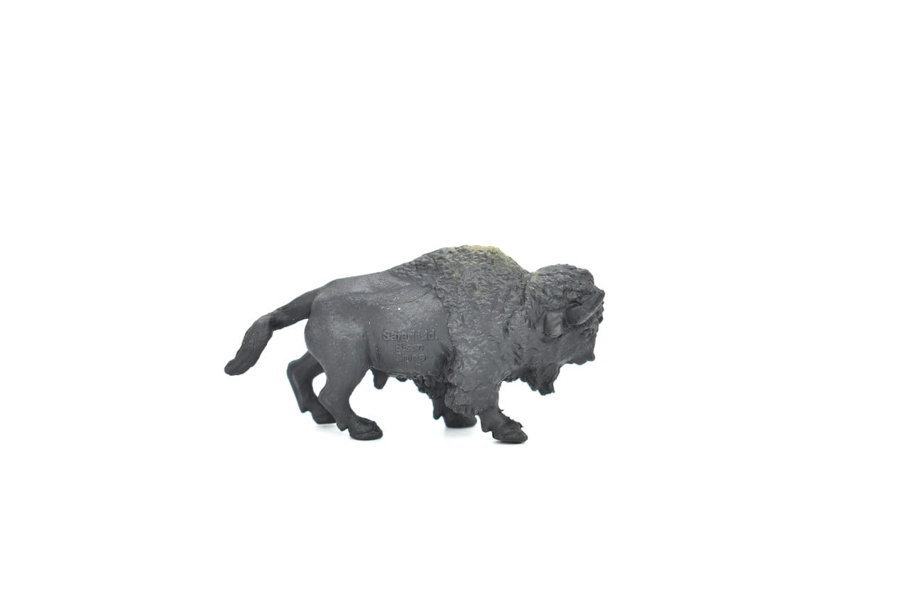 Buffalo, Bison American Realistic Small Toy Model Plastic Replica ...