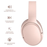 iTech Fusion 2 Unisex Pink Smart Watch with Wireless Headphone 900350B ...