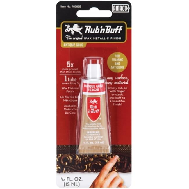 Click here for Amaco 137668 Rub N Buff Metallic Wax Finish .5 Oun... prices